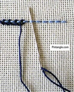 Pekinese Stitch - Pintangle - Stitch Dictionary