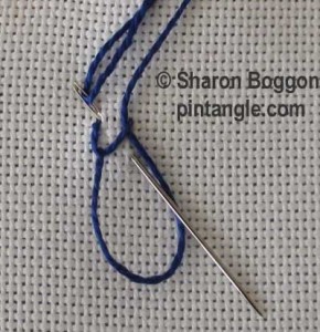 Inverted Feather Stitch - Pintangle