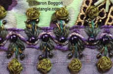 Raised Cross Stitch Flower Stitch - Pintangle