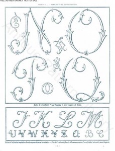 More Monograms for Hand Embroidery - Pintangle