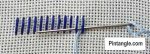 How to hand embroider Whipped Spoke Stitch - Pintangle