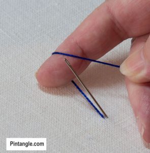 Drizzle Stitch Tutorial - Pintangle