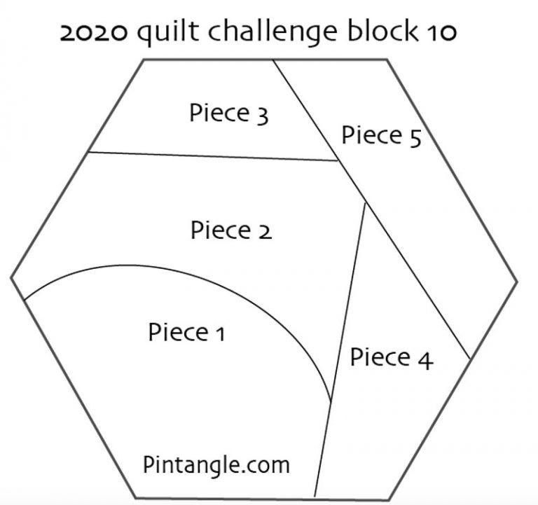 2020 challenge Block 10 pattern - Pintangle