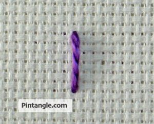 Four Legged Knot Stitch Tutorial - Pintangle