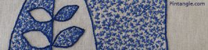 Freeform Cross stitch - Pintangle