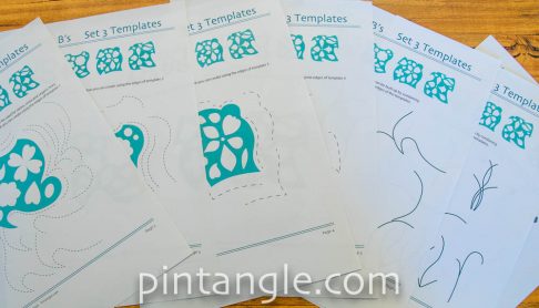 Stitchers Templates Set 3 - Pintangle